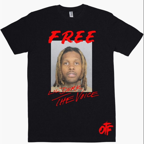 Shirts | Free Lil Durk The Voice Otf T Shirt New 224 | Poshmark